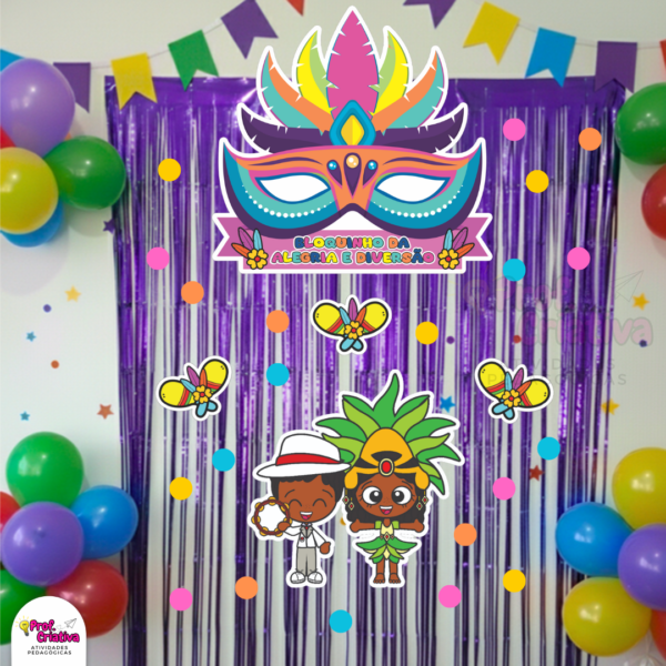 PAINEL DE CARNAVAL - Prof. Criativa